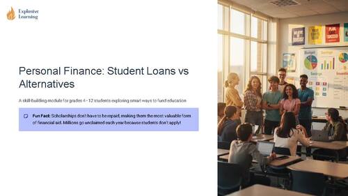 Personal Finance Student Loans Career Exploration 101 Role Skills ...