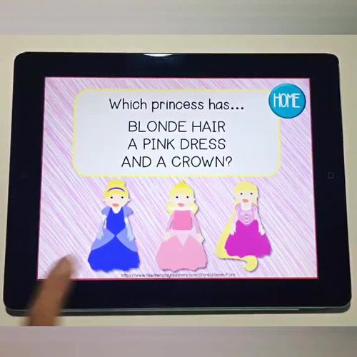 NO PRINT Identifying Characters Given Attributes Digital Resources