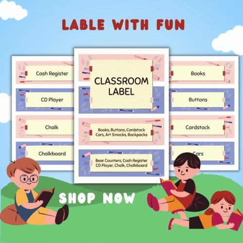 The Complete Classroom Label Kit: Organize Your Classroom Library in Style
