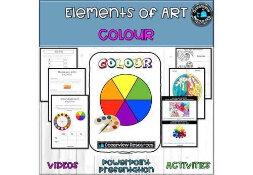ELEMENTS OF ART- COLOR by Oceanview Resources | TPT