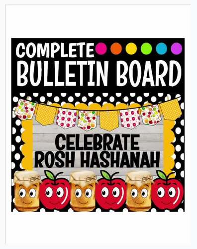 Rosh Hashanah | Classroom Decor | Jewish Holidays | Bulletin Board | Fall