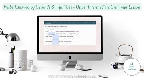 Gerunds and Infinitives - Adult B2 ESL Grammar Lesson, Worksheets ...
