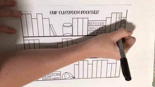 Reading Log Alternative - Bookshelf by Texas Teaching Corner | TPT