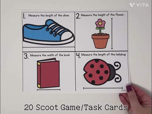 Understand Length Measurement Measuring with Nonstandard Units Scoot ...