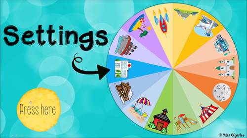 Animated "Build your story" wheels/spinners |Distance learning ...