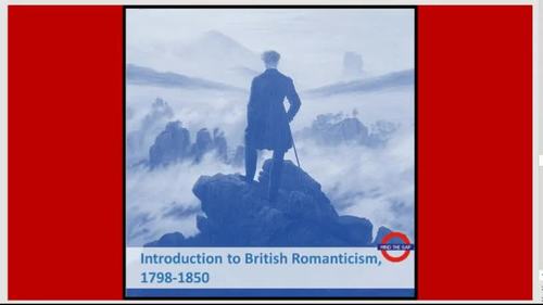 Introduction to British Romanticism, 1798-1850 by Mind the Gap | TPT