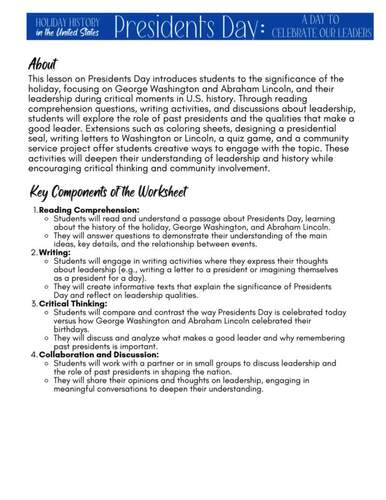 Holiday History: Presidents Day by Ctrl Alt Teach | TPT
