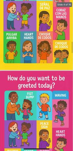 Morning Greeting (16 poster options) by PrincipalPlaybook | TPT