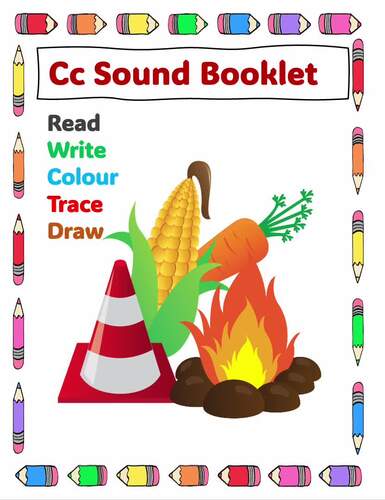 Early phonics letter C-recognition-reading-writing- tracing-letters C ...