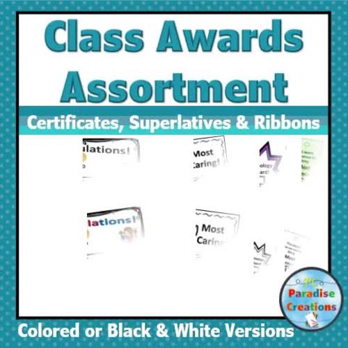 End of Year Awards & Certificates | Fun Student Celebration Pack