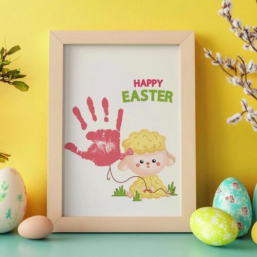 Easter Handprint Template | Easter Craft | Easter Activities | Spring ...