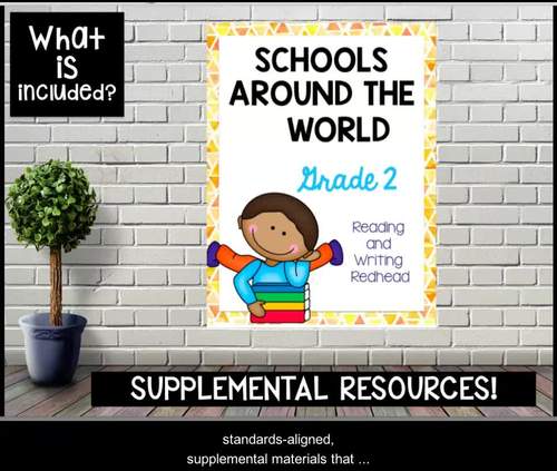 Schools Around the World Journeys Second Grade Week 13 | TpT