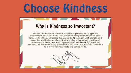 Kindness Bundle Assembly/Lesson PPT Google Slides+Kindness Calendar ...