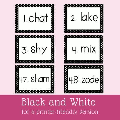 WRITE THE ROOM PHONICS | Closed, Long Vowel (Silent E) and Open Syllables