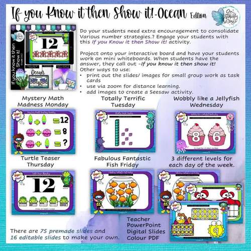 Number Talks Morning Work Grade 1 & 2 by On Butterfly Wings | TPT