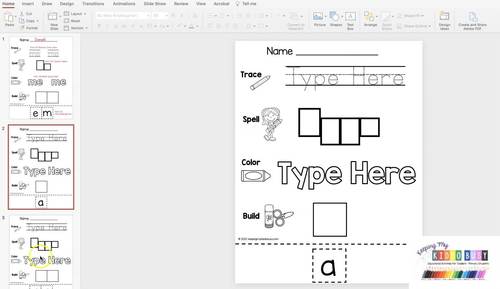 Editable Sight Word Templates Kindergarten First Grade Spelling Sight Words