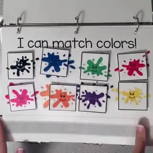 Morning Adapted Work Binder® (for Special Needs) | Adapted Morning Work