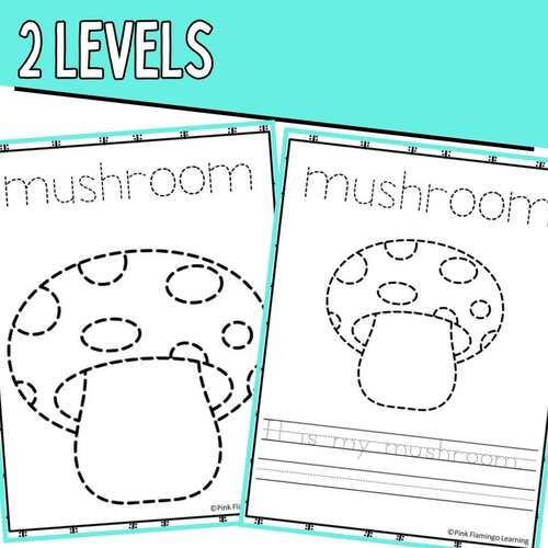 Tracing Fall Themed Words and Sight Word Sentences Worksheets | TPT