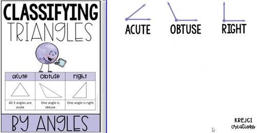 2D Shapes Anchor Charts with Video Tutorials | 4th Grade Geometry Posters