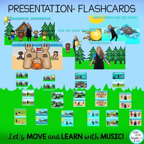 Back to School Action Song "Summertime, Summertime" Music & Movement ...