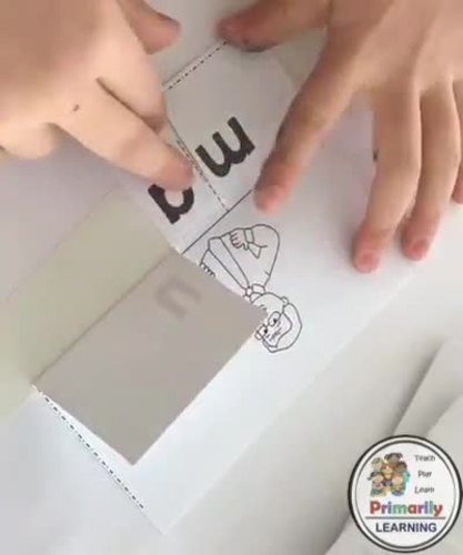 Phoneme Blending & Phoneme Segmentation Common Noun Flip Cards ...