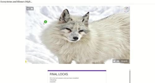 Ecosystems and Biomes DIGITAL ESCAPE ROOM for Google Drive® by Think Tank