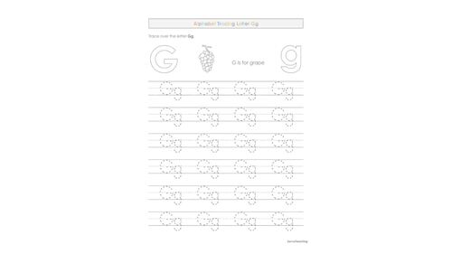 My First Alphabet Tracing Workbook by Savvy Teaching | TPT