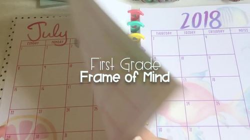 2024-2025 Teacher Calendars | Watercolor Hand Lettering | UPDATED YEARLY