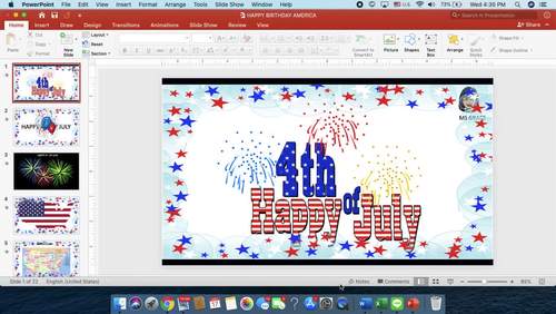 HAPPY BIRTHDAY AMERICA by MS GRACE AT HEART | Teachers Pay Teachers