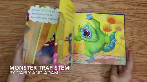 How to Catch a Monster Halloween READ ALOUD STEM™ Activity | TPT