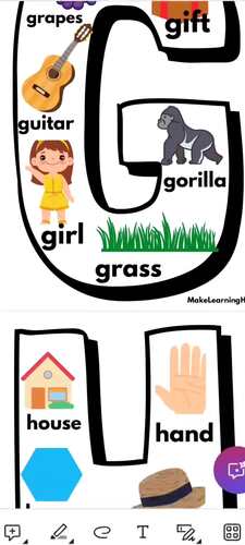 Alphabet Anchor Chart bundle by Make Learning Happen | TPT