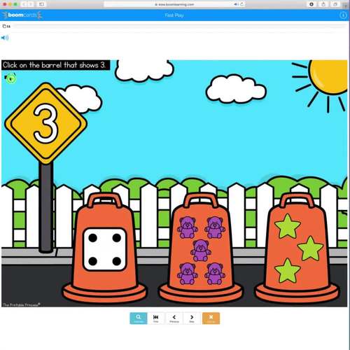 Numbers to 10 Mini Decks | Math Boom Cards™ for Kindergarten | TPT