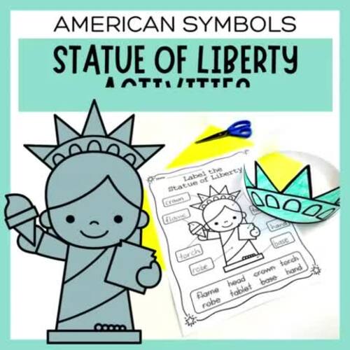 Statue of Liberty Crown Craft and Activities | American Symbols | TPT