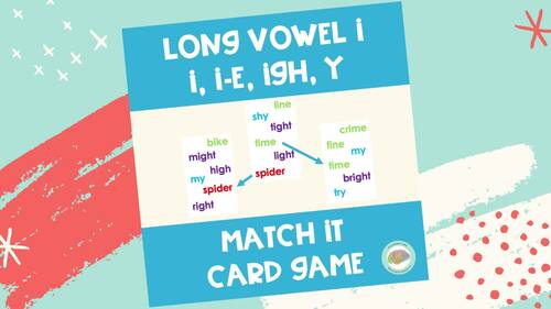 Long Vowel I Words by Celebrating Neurodiversity | TPT