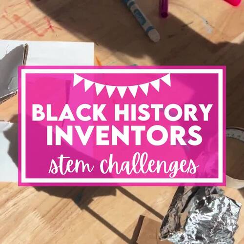 Black History Month Activities Black Inventors Stem Activity by ...