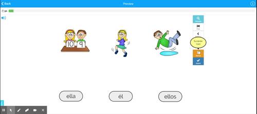 Spanish Boom Cards PRONOUNS|PRONOMBRES by Angela Christine | TPT