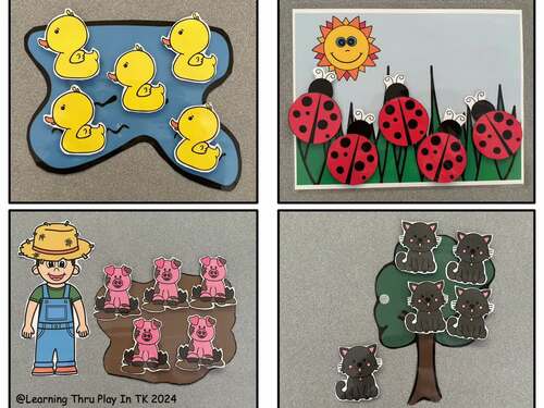 Interactive Counting Math Songs & Poems for Circle Time | Preschool, TK ...