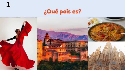 Guess the Spanish Speaking Country Game en Español by Mis Clases Divertidas