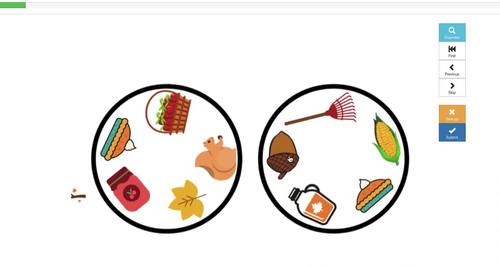 FALL SPOT THE MATCH BOOM CARDS :OT /SLP visual perceptual game by ...