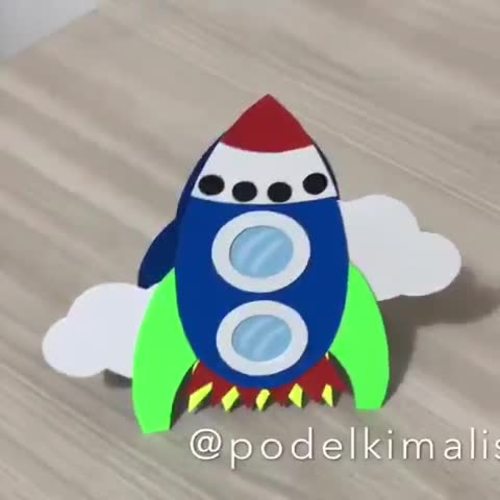 Rocket Crafts Outer Space Project Transport Theme Craft Shuttle Solar ...