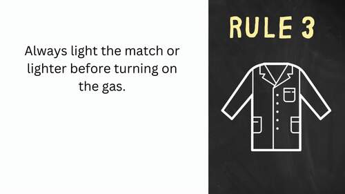 NGSS Bunsen Burner Differentiated Worksheets Activity for STEM Science