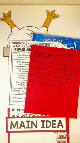 Click, Clack, Ho! Ho! Ho! Christmas Holiday Read Aloud Book Activities ...