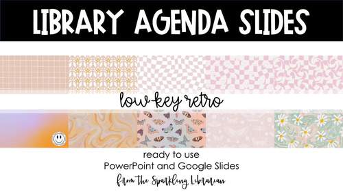 Library Class Agenda Slides | Google Slides and PowerPoint | Volume 11