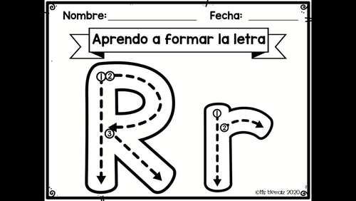 SÍLABAS de la letra R y dígrafo rr | Hojas de trabajo lectura by Ms Herraiz