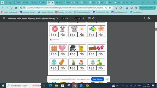 Phonological Awareness Literacy Centers by Laurens Literacy Lane