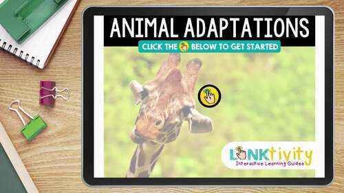 Animal Adaptations LINKtivity® (Physical & Behavioral) by The Classroom ...