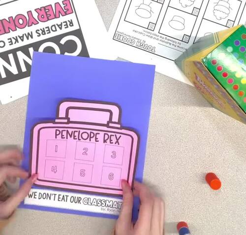 We Don't Eat Our Classmates Interactive Read Aloud | Sequencing Craft ...