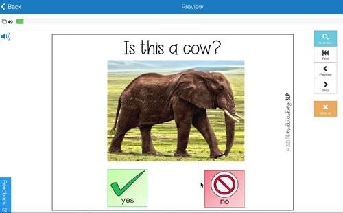 Yes No Questions | Speech Therapy | Boom Cards™ by The Multitasking SLP