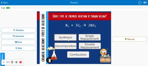 Chemistry BOOM™ Cards: Types of Chemical Reactions by Bazinga Brown