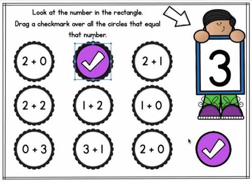 Digital Addition to 20 | Google Slides by Keeping Up With Ms Kissell